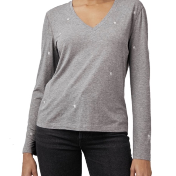 Rails | Tops | Nwt Rails Sami Star Embroidery Cotton Blend Knit Top In ...